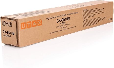 Utax CK- 8510 M Magenta Toner 12 K 662511014 (1 Piece) for 2500ci ...