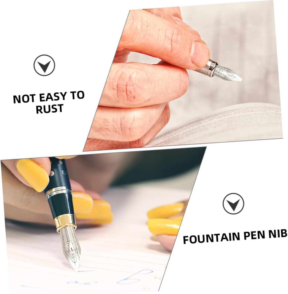 GRIRIW 8pcs Fountain Pen Replacement Replacement Pen Nibs Pen Nibs ...
