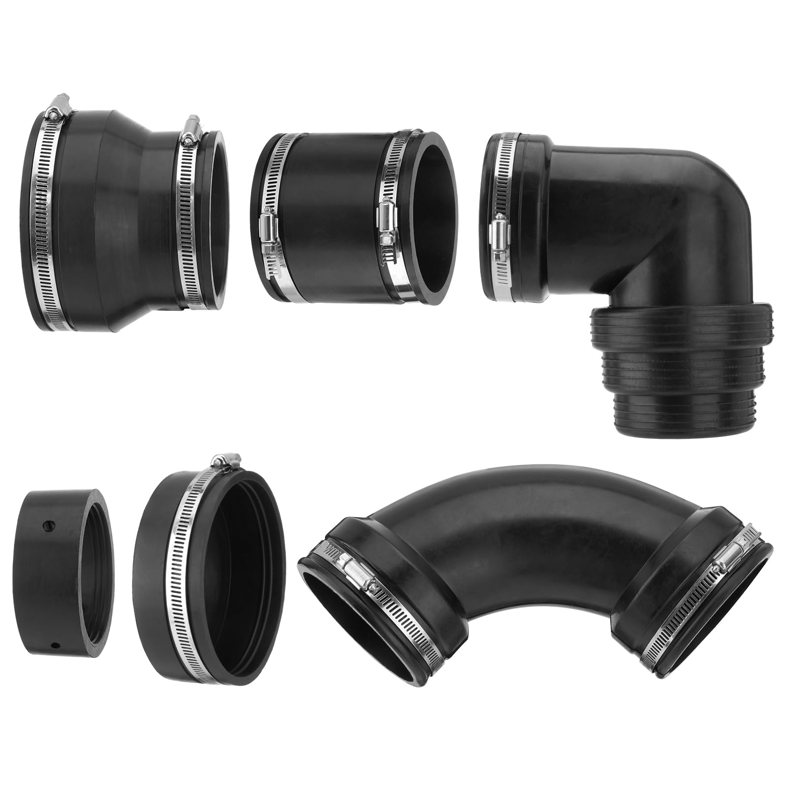 Amazon.com: TRUCFUSION RV Camper Sewer Waste Plumbing Connection System ...