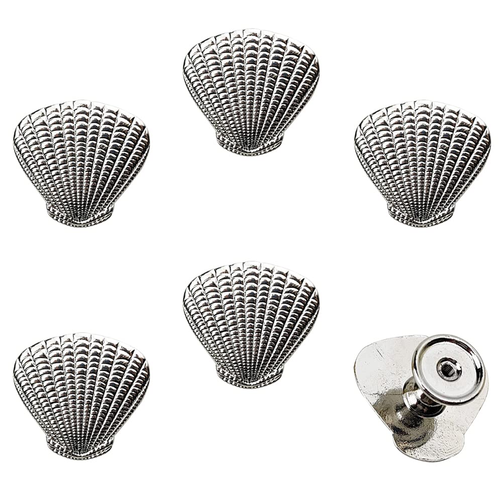 brandname Laide Seashell Drawer Pulls Handles Zinc Alloy for Cabinet ...