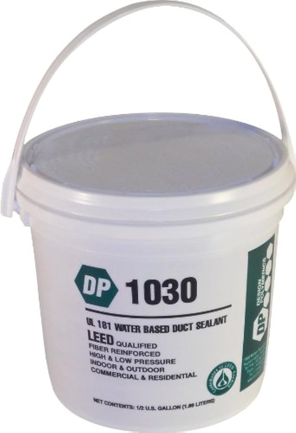 Amazon.com: Design Polymerics 1030 Water Base Duct Mastic Sealant Pail ...