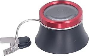 Amazon.com: NDNCZDHC 10X Jewelry Loop Magnifier with Clip PE Plastic ...