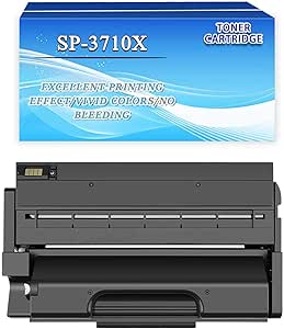 Amazon.com: NEWLIA High Yield SP-3710X Black Toner Cartridge ...