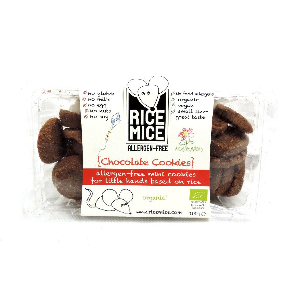 Amazon.com: Rice Mice - Chocolate Cookies - 100g : Grocery & Gourmet Food
