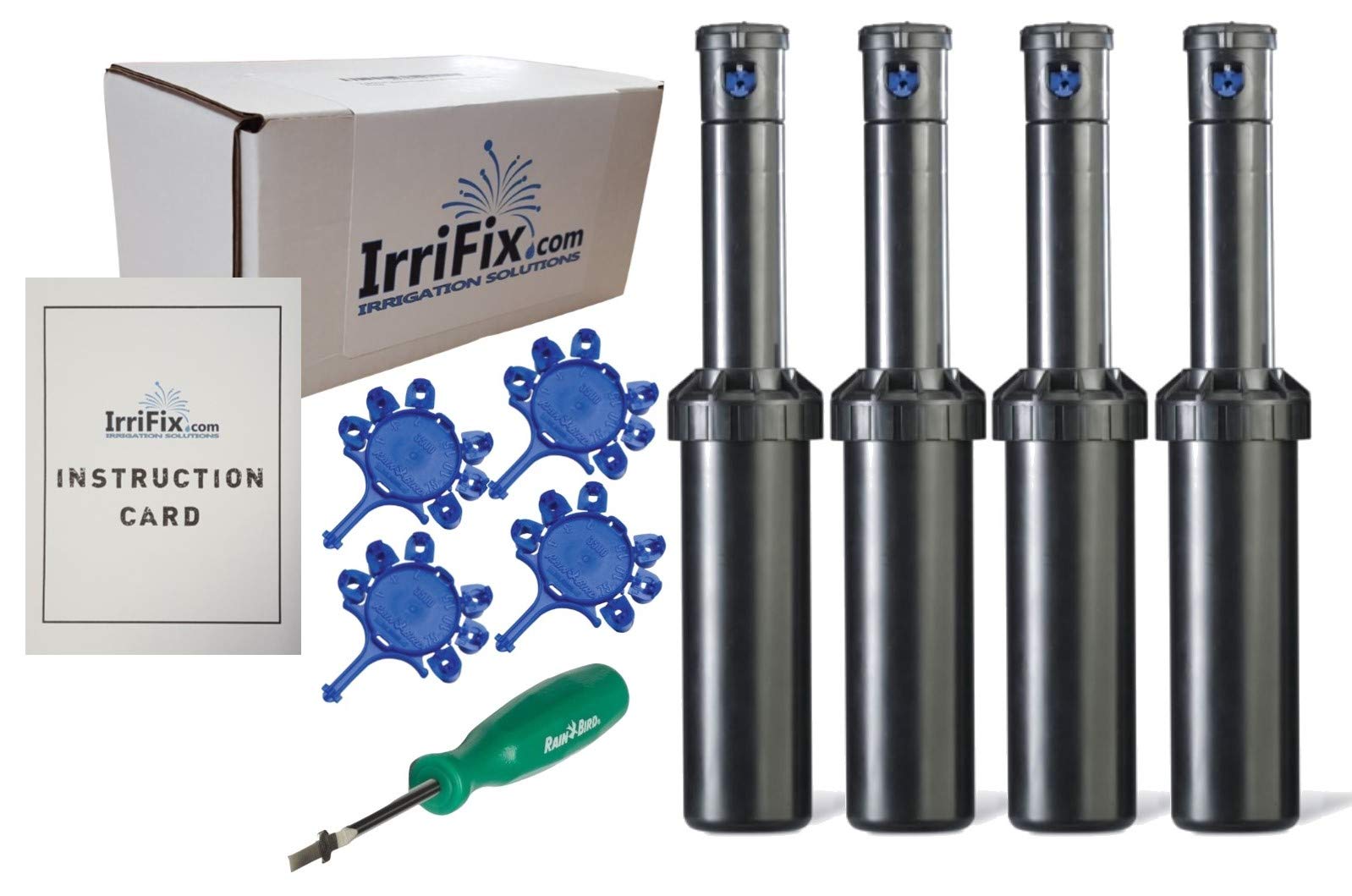 Buy IrriFix Box Set - RainBird 3504PC Adjustable Arc Rotor Sprinkler ...