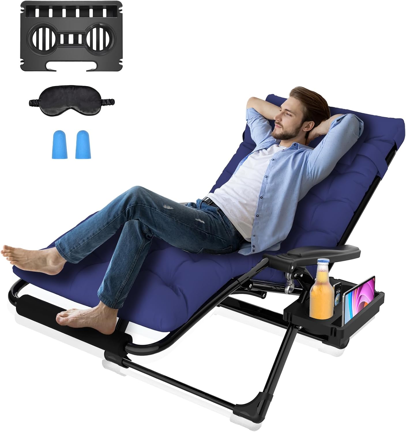 Amazon.com : Suteck Oversized Zero Gravity Chair, XXL 33in Anti Gravity ...