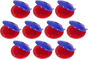 10pcs KidFingerCastanet Toy,Durable Plastic Children Finger Castanet ...