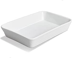 Amazon.com: ONEMORE Ceramic Baking Dish, 9x13 Baking Pan Casserole Dish ...