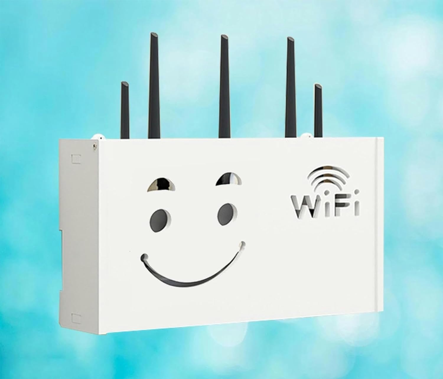 Amazon.com: Router Box Router Storage Box Router Shelf No Drill Router ...