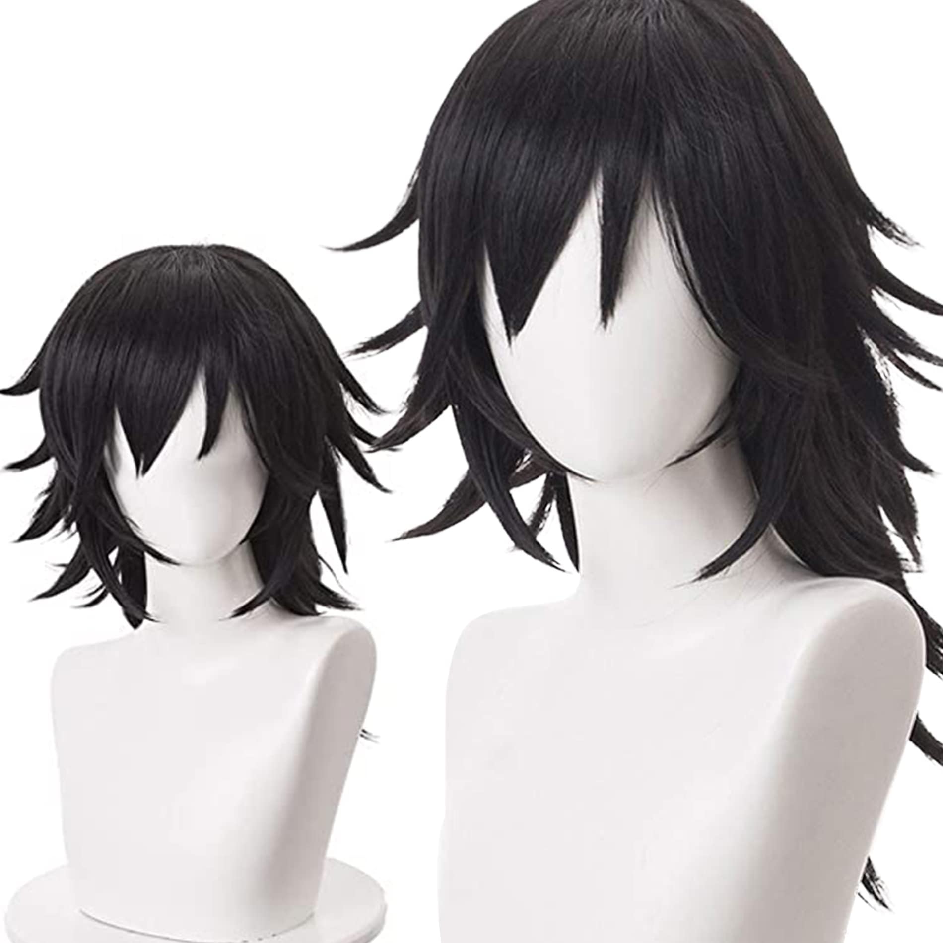Amazon.com: maysuwell Cosplay Wig Demon Slayer for Gyutaro Wigs Green ...
