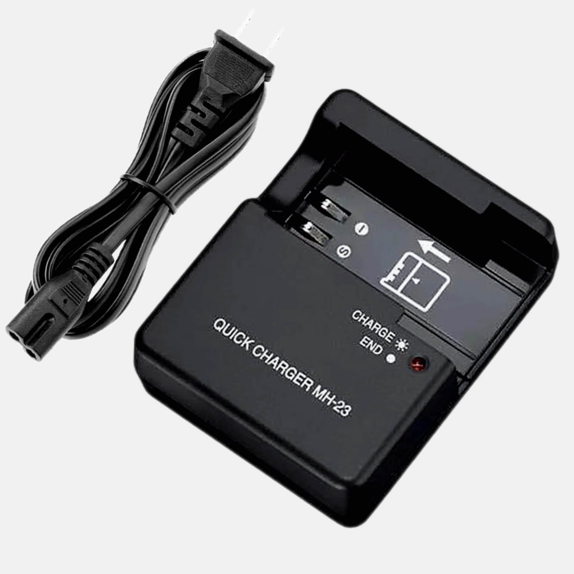 Amazon.com : MH-23 Quick Charger for Nikon EN-EL9 EN-EL9a Battery, MH23 ...