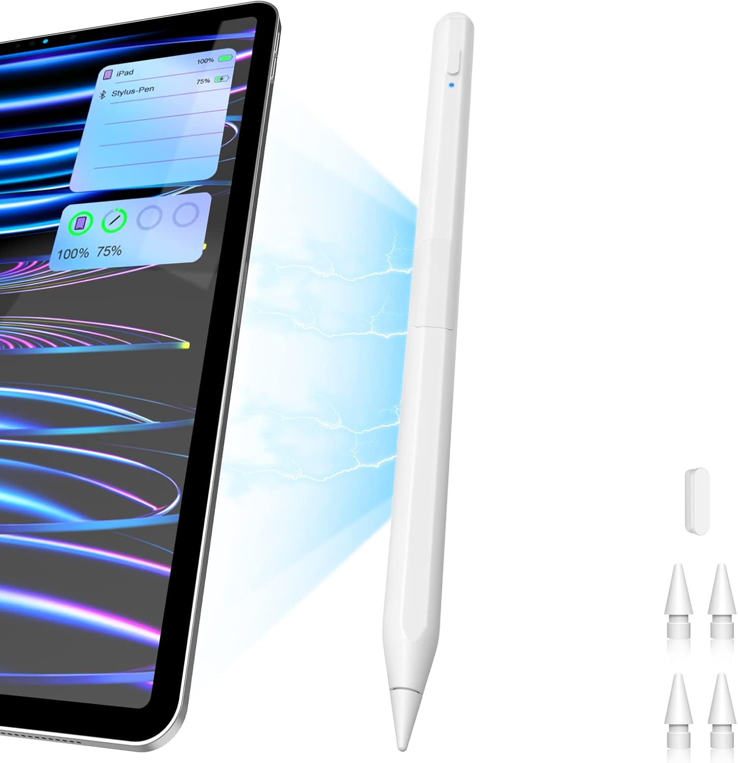 Pencil 2. Generation für Apple iPad,Stift für iPad, Stylus Stift mit ...