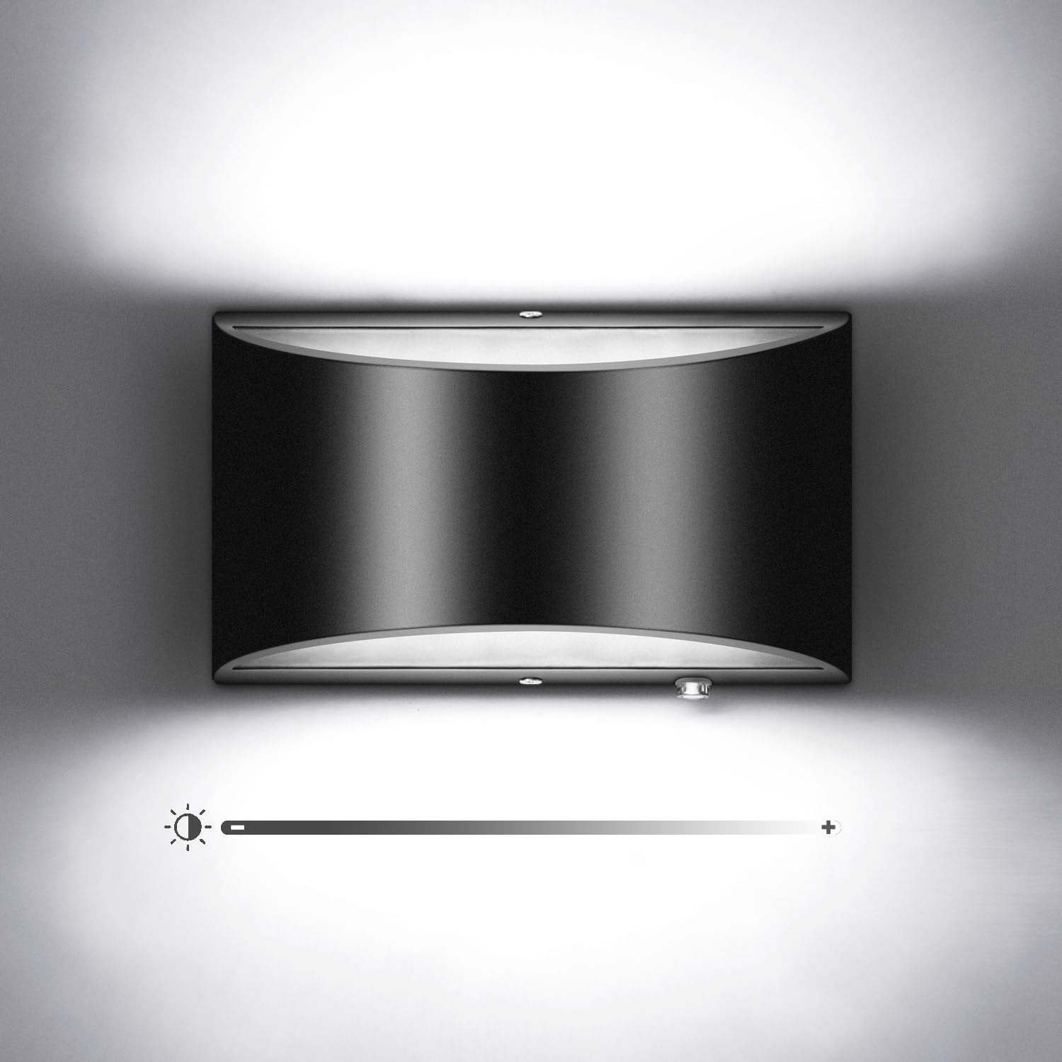Modern Wall Sconces Touchable Dimming Indoor LED Up and Down Wall Light ...