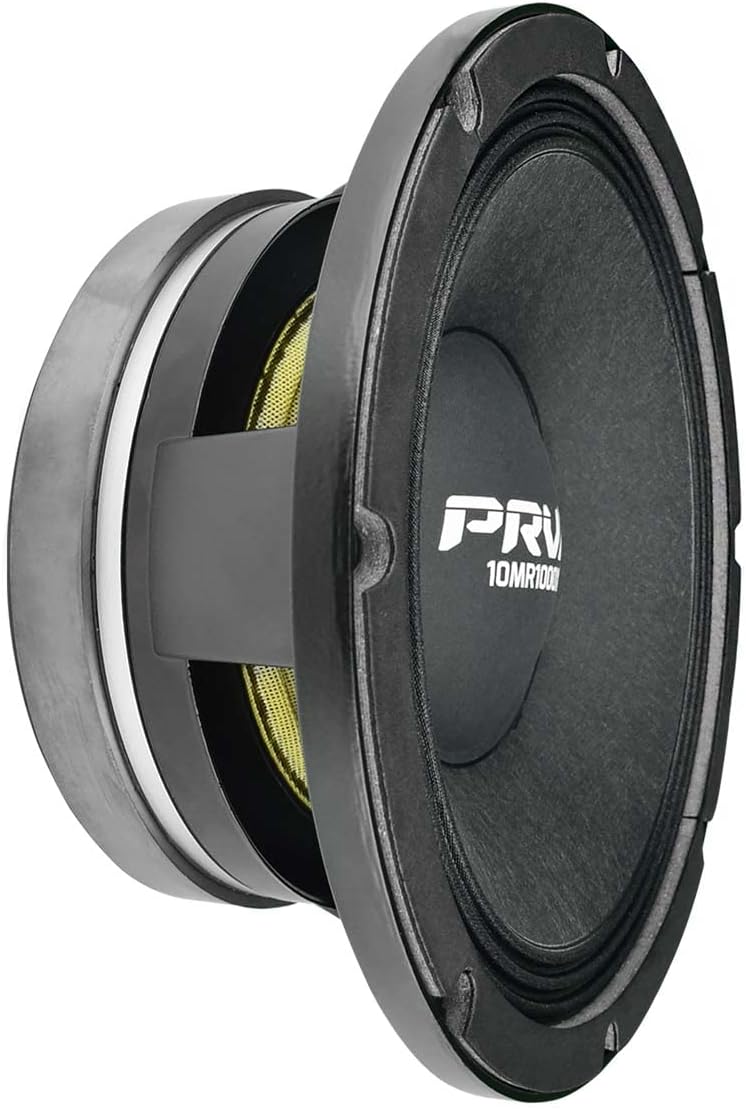 Amazon.com: PRV AUDIO 10MR650A 10 Inch Midrange Speaker, 8 Ohm, 650 ...