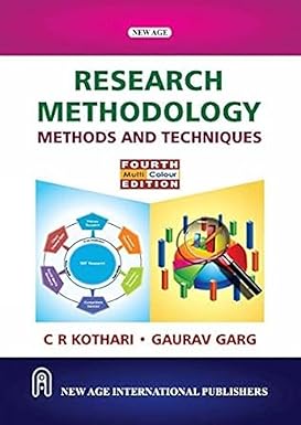 Research Methodology : Methods And Techniques (Multi Colour Edition ...