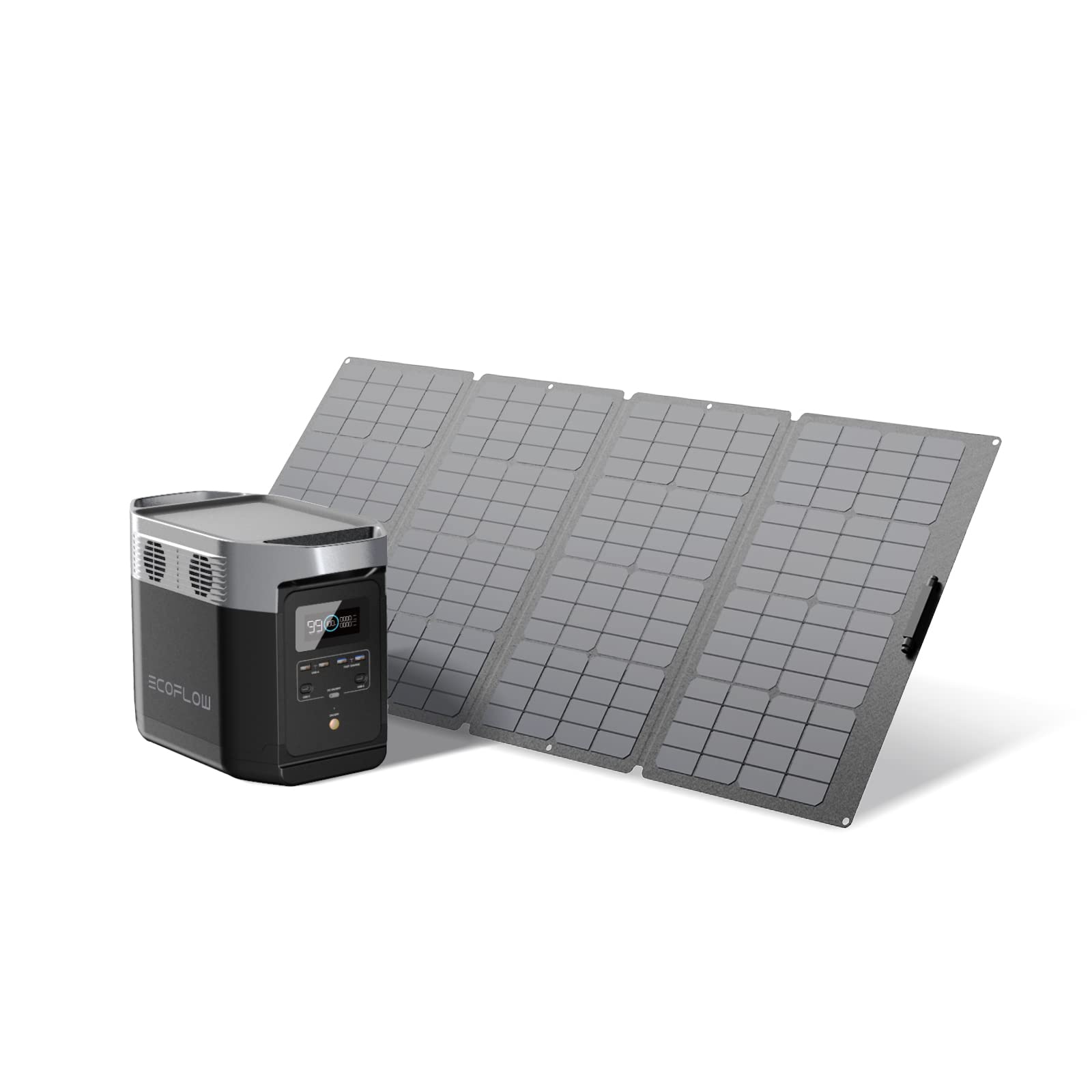 Buy EF ECOFLOW DELTA 1000 Portable Power Station with 160W Solar Panel ...