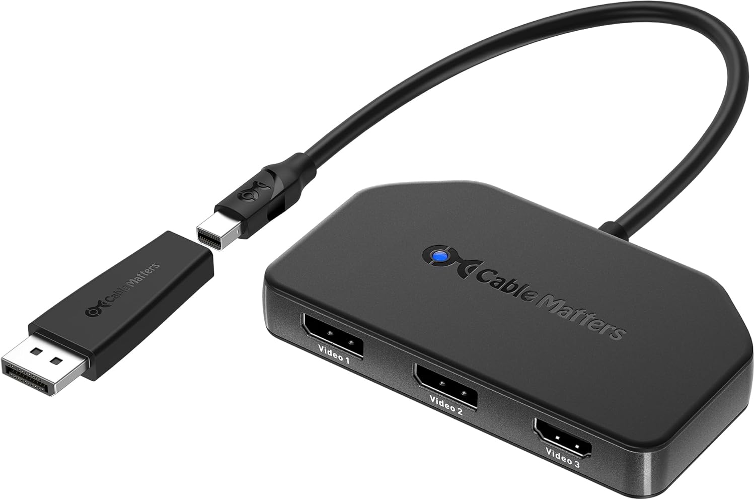 Amazon.com: Cable Matters DisplayPort 1.4 MST Hub (1 HDMI 2.0 + 2 DP 1. ...