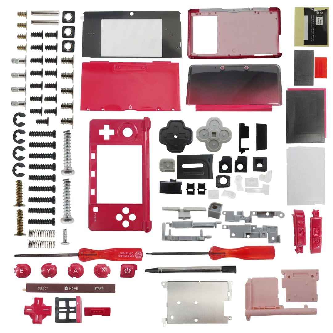 Amazon.com: New Console Housing Shell Replacement Kit with Repair Tools ...