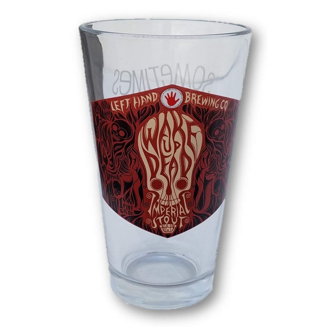 Left Hand Brewing Company Glass Left Hand Brewing Wake Up Dead Imperial ...