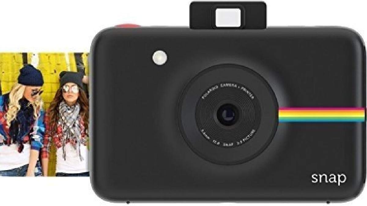 Amazon.com: Zink Polaroid Snap Instant Digital Camera (Black) with ZINK ...
