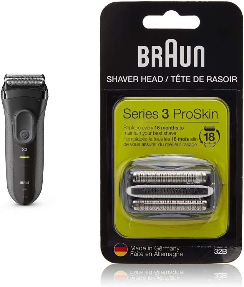 Amazon.com: Braun Electric Razor for Men Foil Shaver, Rechargeable ...