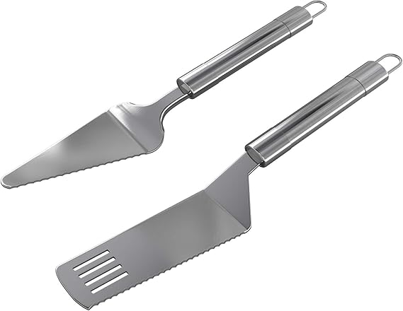 Amazon.com | Pie Server Spatula and Cake Cutter Slicer, Stainless Steel ...