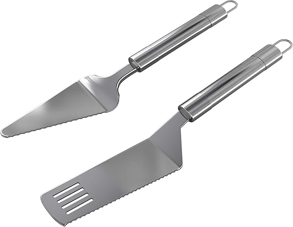 Amazon.com | Pie Server Spatula and Cake Cutter Slicer, Stainless Steel ...