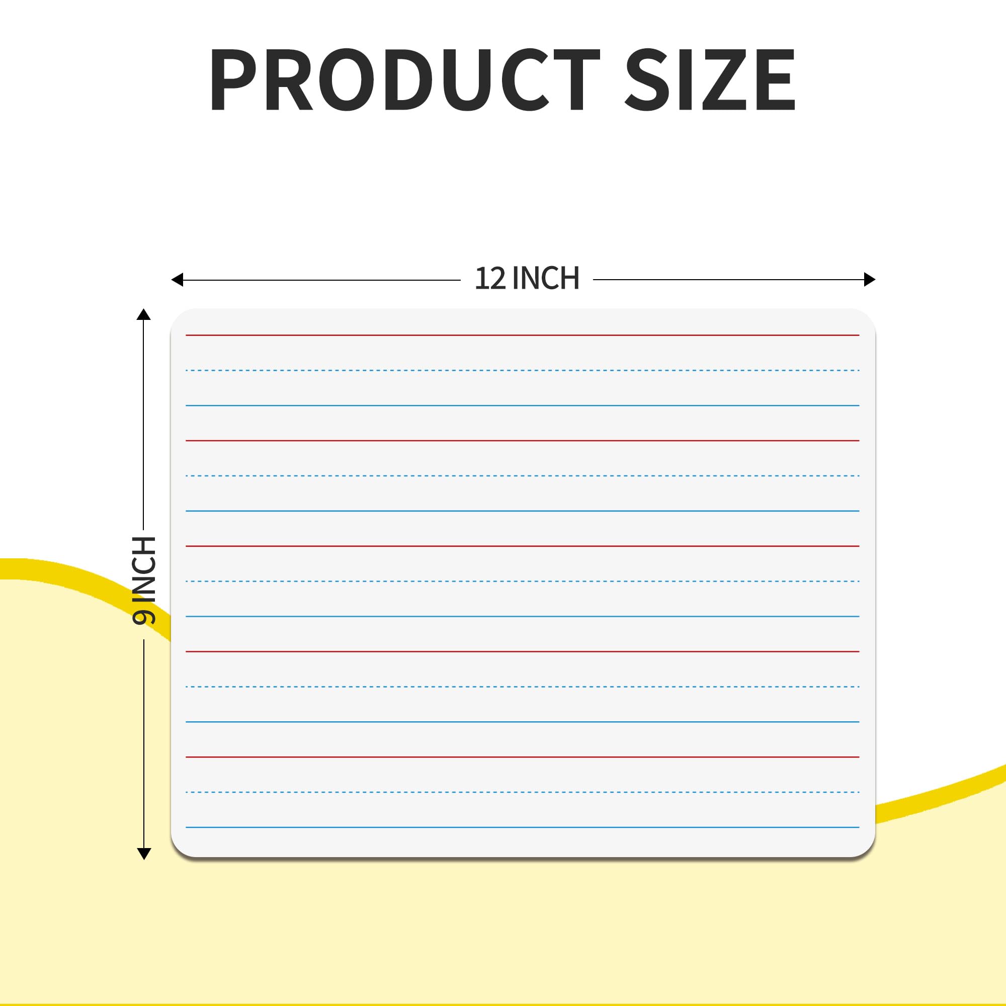 Snapklik.com : 2 Pack Small White Board Set - Double Sided Dry Erase ...