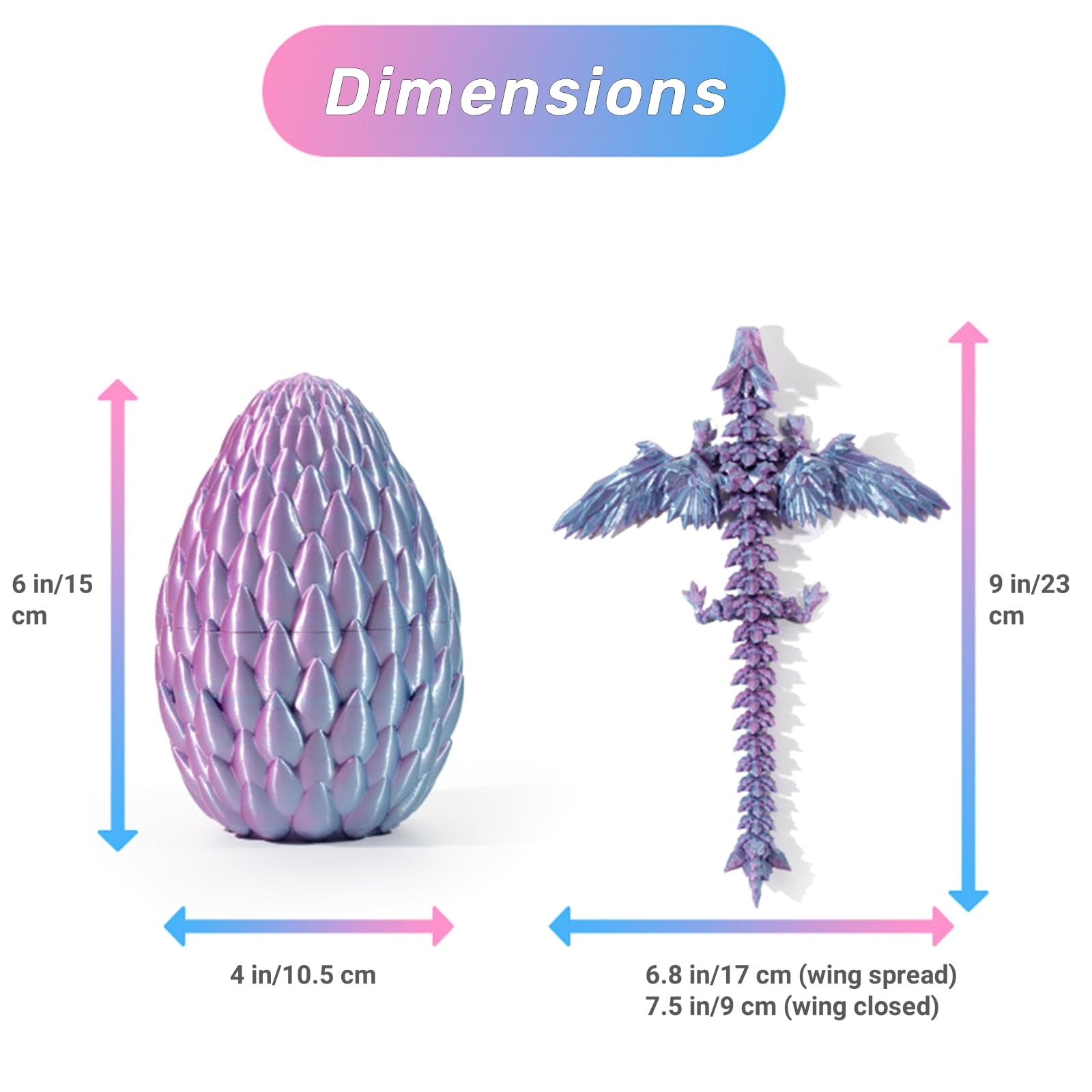 3d Printed Slinky Dragon 3D Printed Articulated Baby Tiny Wyvern Dragon ...