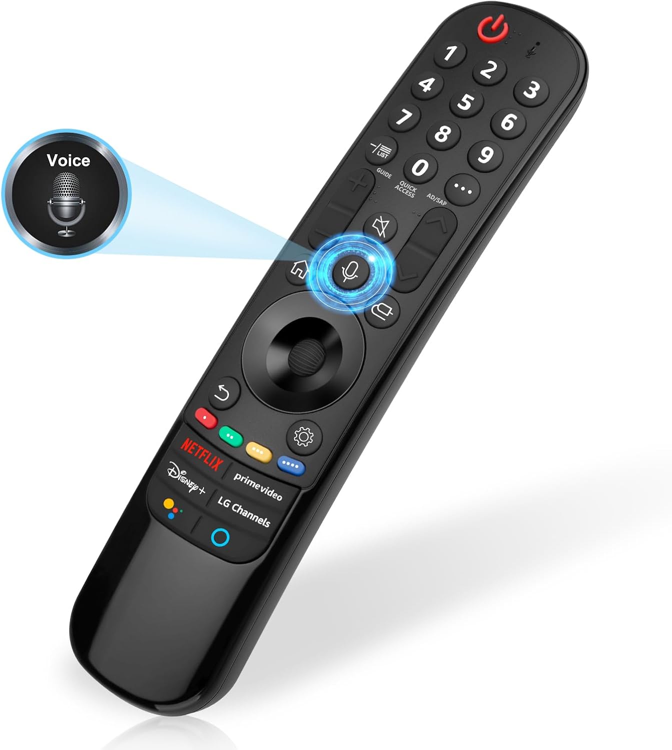 Voice Magic Replacement for LG-Smart-TV-Remote-Control 2018-2024 ...