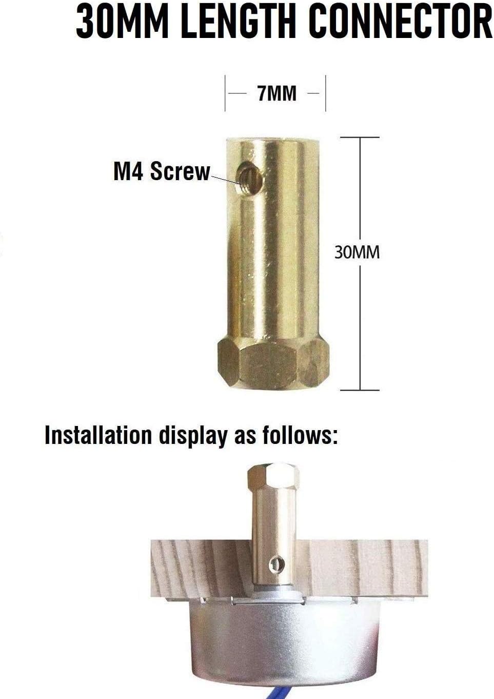 Buy 6PCS Cup turner motor Synchronous Synchron Motor Turntable Motor 50 ...