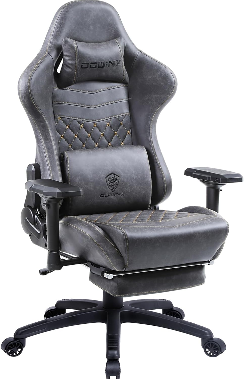 Amazon.com: Dowinx Gaming Chair Ergonomic Racing Style Recliner with ...