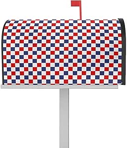 Amazon.com: Checkered Flag Mailbox Cover - Spring Summer Fall Winter ...