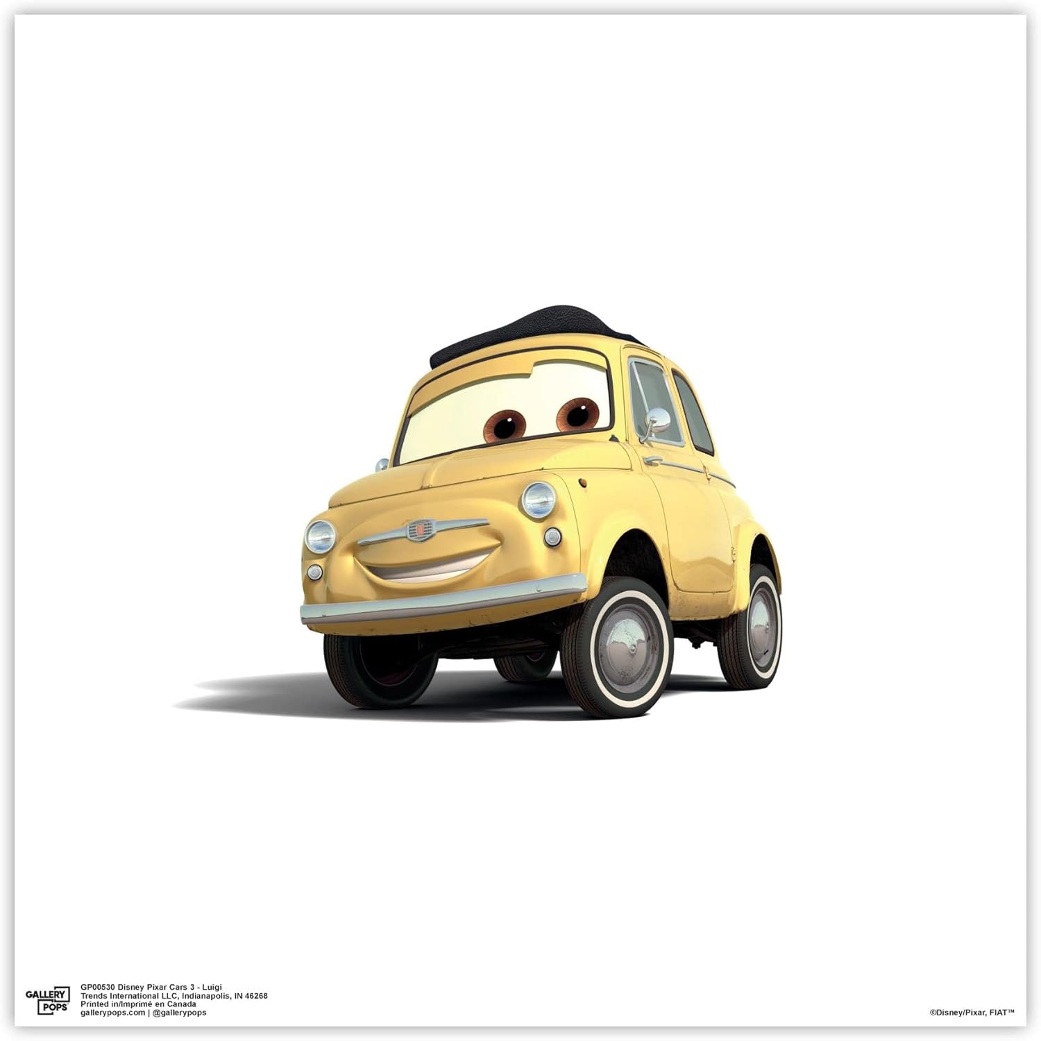 Trends International Gallery Pops Disney Pixar Cars 3 - Luigi Wall Art ...
