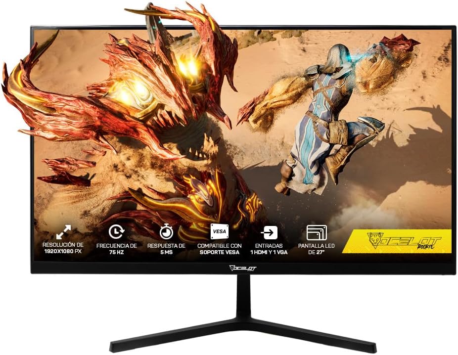 Balam Rush Monitor Gamer 27 Ultra Odyssey MTX27G Full HD 144Hz HDMI BR ...