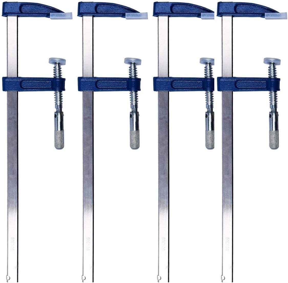 4pc Brick Profile F Clamps Wood Clamp 12"- 300 x 50mm : Amazon.co.uk ...