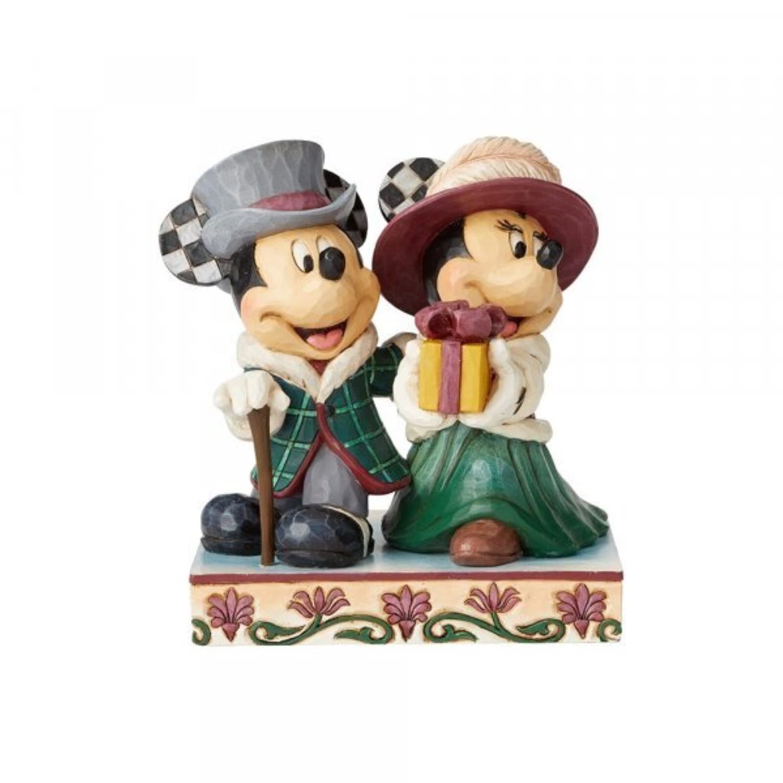 Disney Traditions Elegant Excursion - Mickey And Minnie Figurine ...