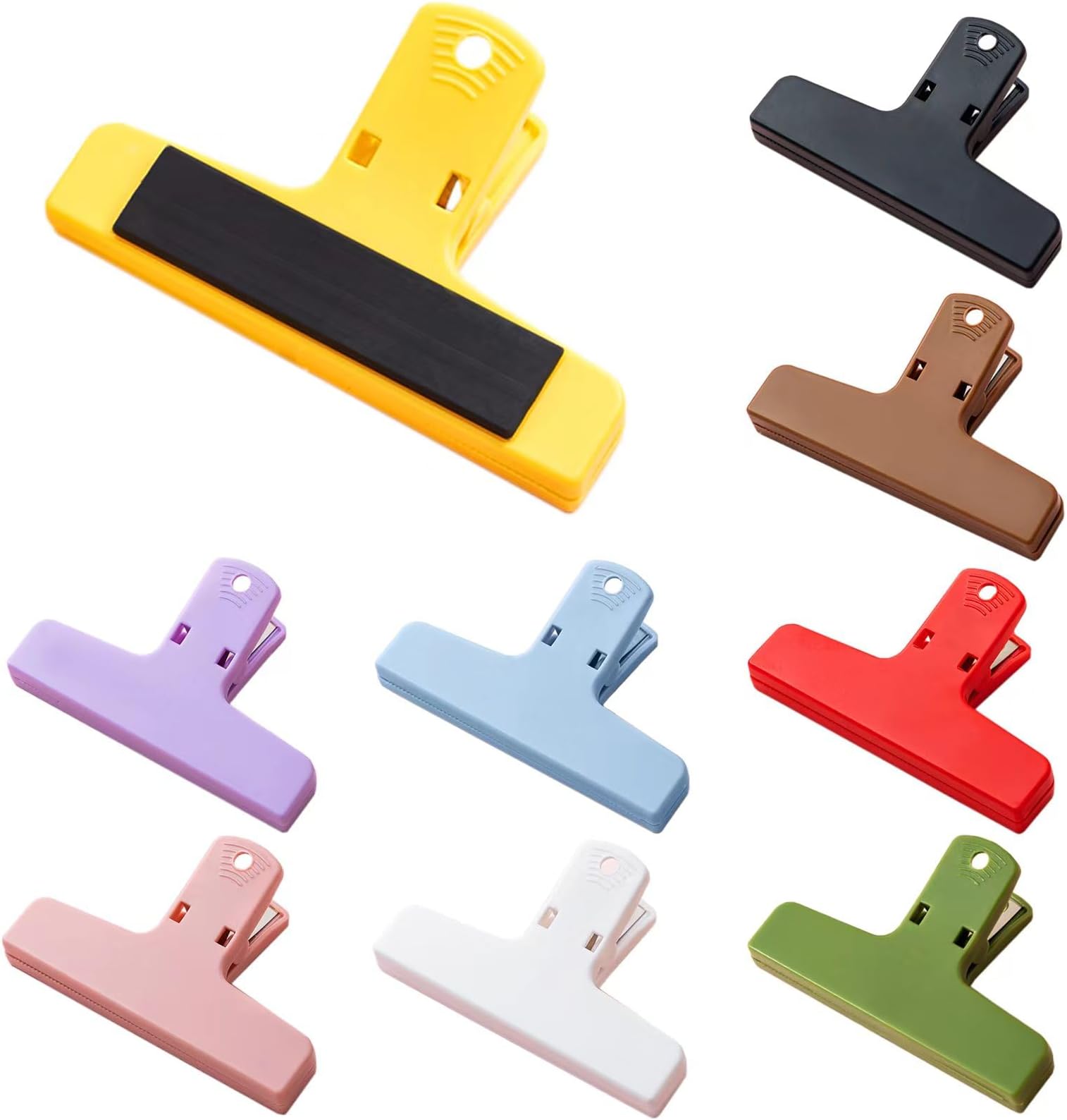 Amazon.com - TACGEA Chip Clips, Magnetic Bag Clips with Air Tight Seal ...