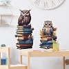 Amazon.com - iMagitek Owl Reading Books Wall Decals Stickers, Nursery ...