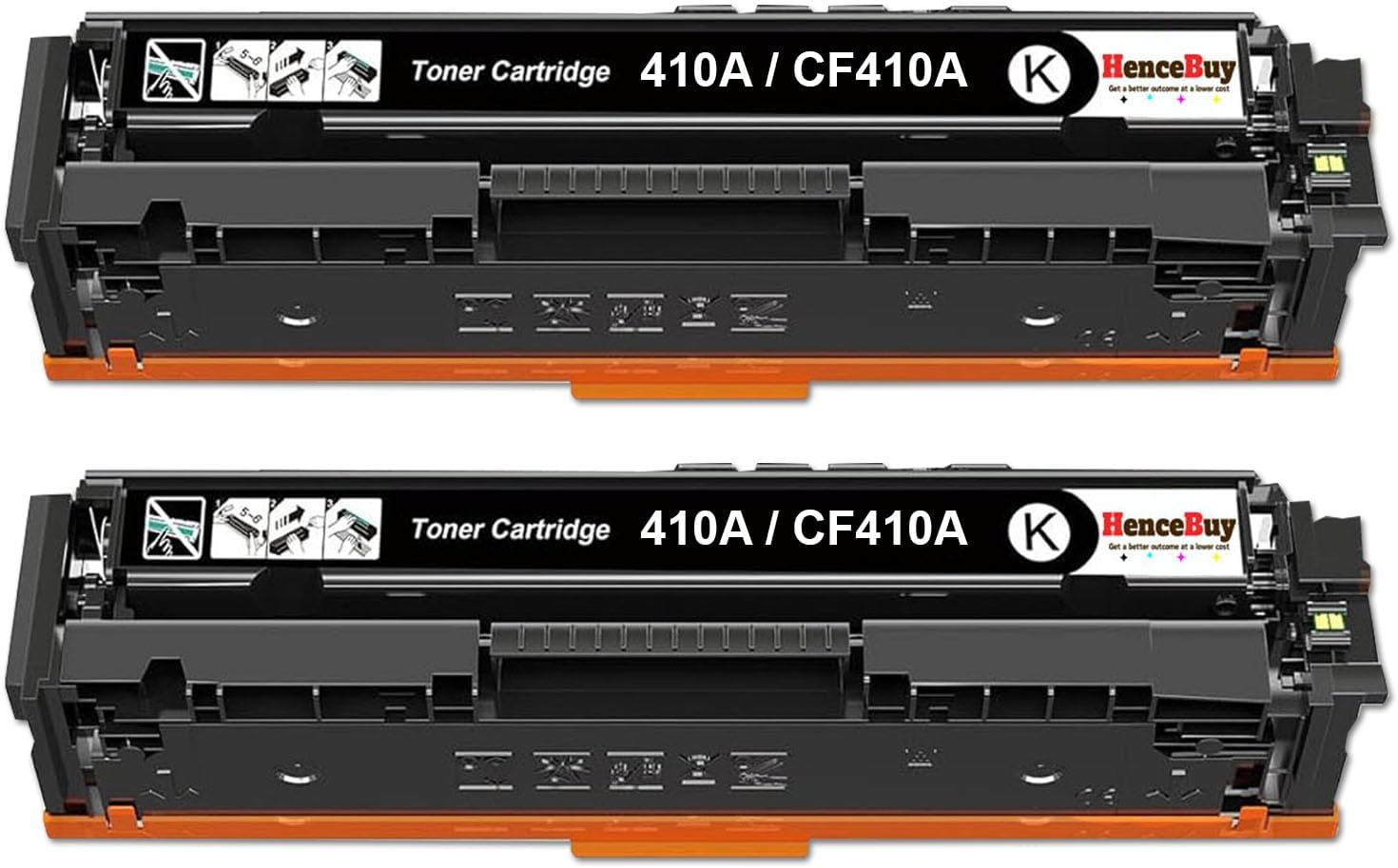 HP 410A (CF410A) Black Original Toner for HP LaserJet Pro M452/M477 ...