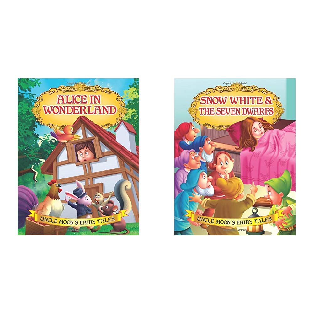 Buy Alice In Wonderland Uncle Moon S Fairy Tales Snow White The