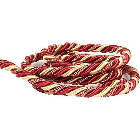 Amazon.com: HedongHexi 8mm / 10 Yards Twisted Trim Cord Rope Nylon ...