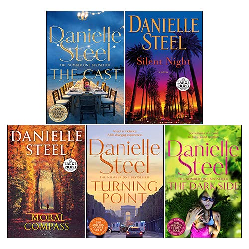 Danielle Steel 5 Books Collection Set (Turning Point, Moral Compass ...