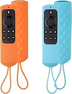 Amazon.com: 2 Pack Firestick Remote Cover, Silicone Protective Case for ...