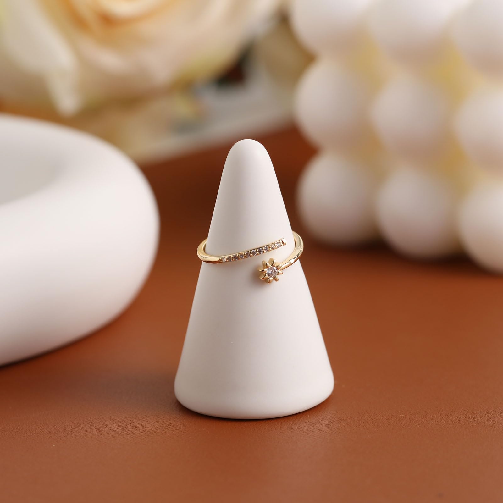 Snapklik.com : KIOXOHO Jewelry Tray Dish Set,Ceramic Chubby Cloud ...