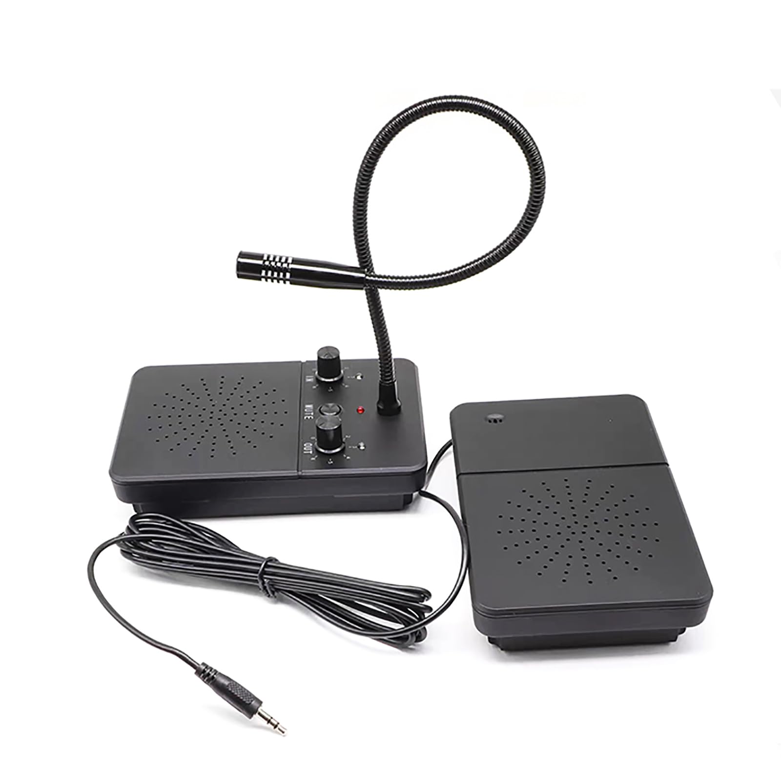 CYSSJF Dual Way Window Speaker Intercom Microphone and Speaker Bank ...