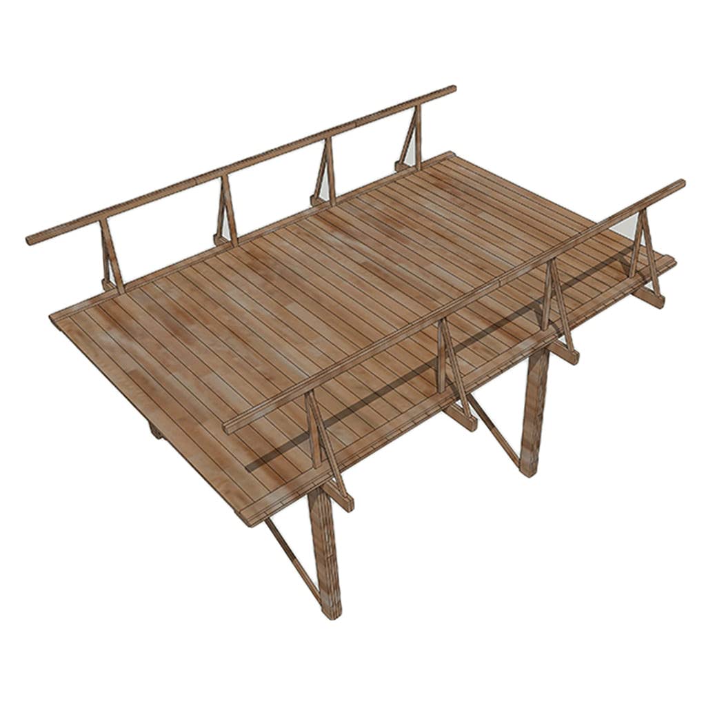 Wooden Bridge Diorama