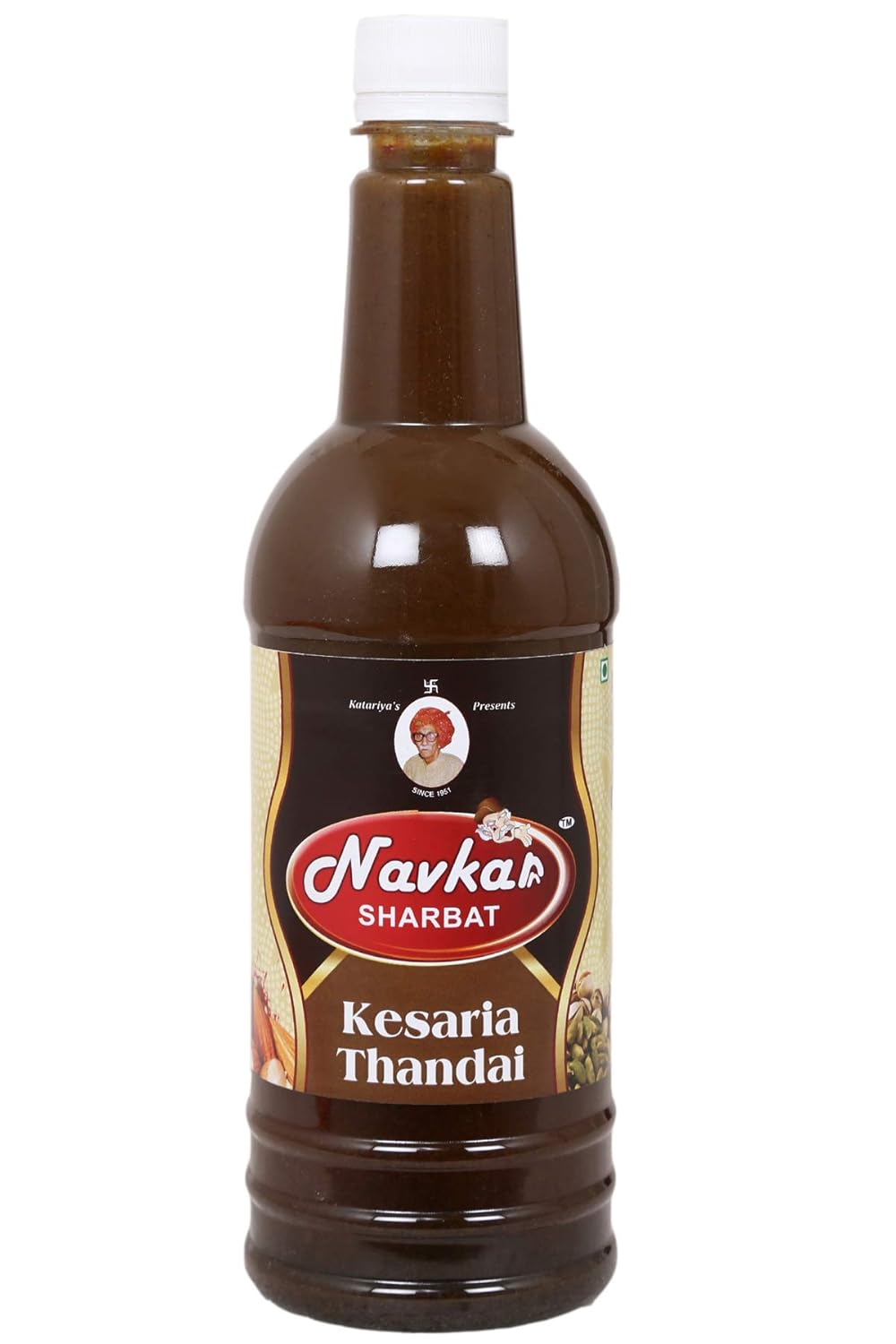 Navkar Kesar Syrup Sharbat, 750 ml : Amazon.in: Grocery & Gourmet Foods