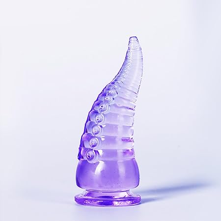 Amazon | Hitasi アナルプラグ アナル ディルド 吸盤付きタコの形 アナルビーズ 透明 ディルド 初心者 細い アナルパール TPE製 あなるプラグ アナルグッズ smプレイ ...