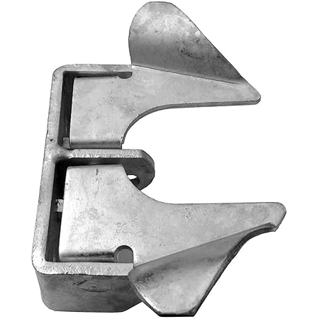 Amazon.com: Gate Fork Latch - 1-3/8" Fork, Wall Mount - Chain link ...